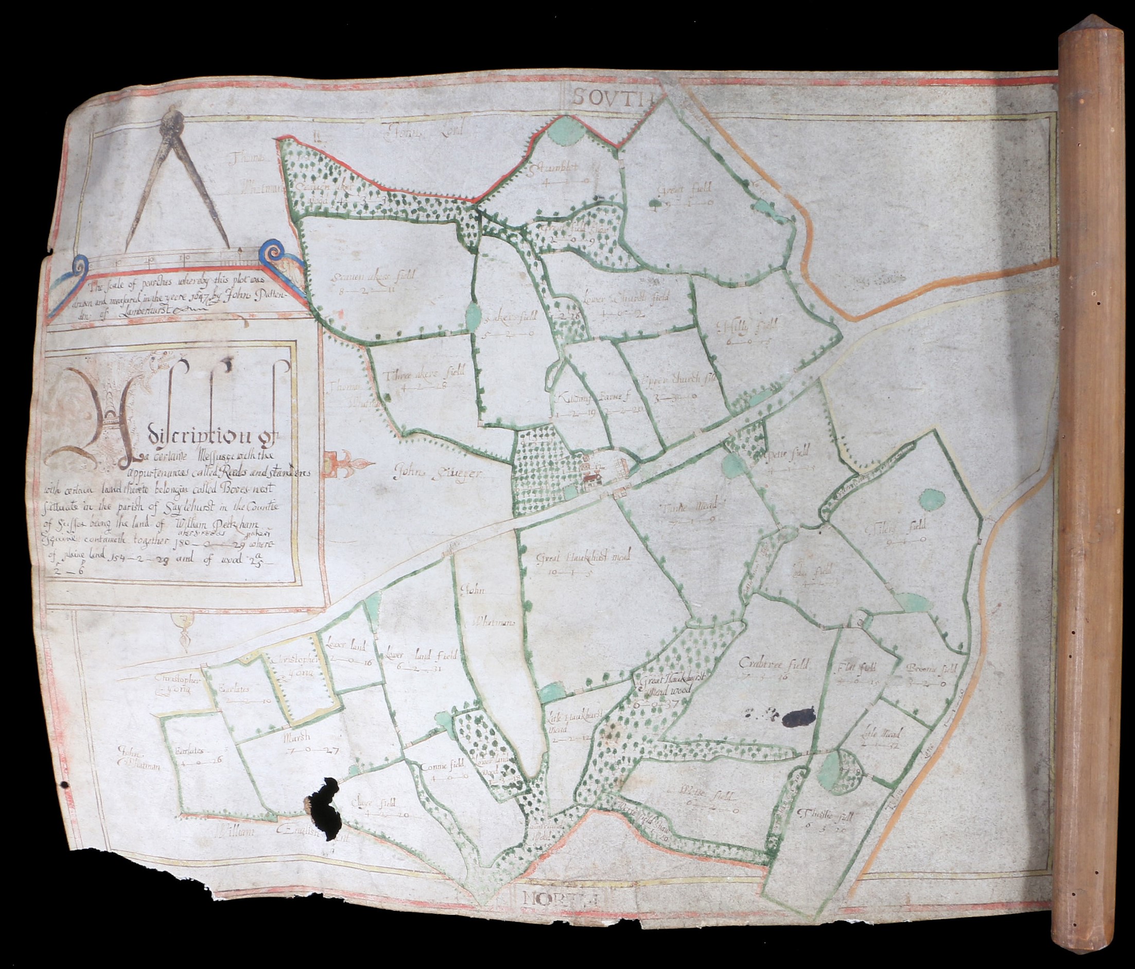 Map of Reeds, Standens and Boarsney in Salehurst | Friends of the ...
